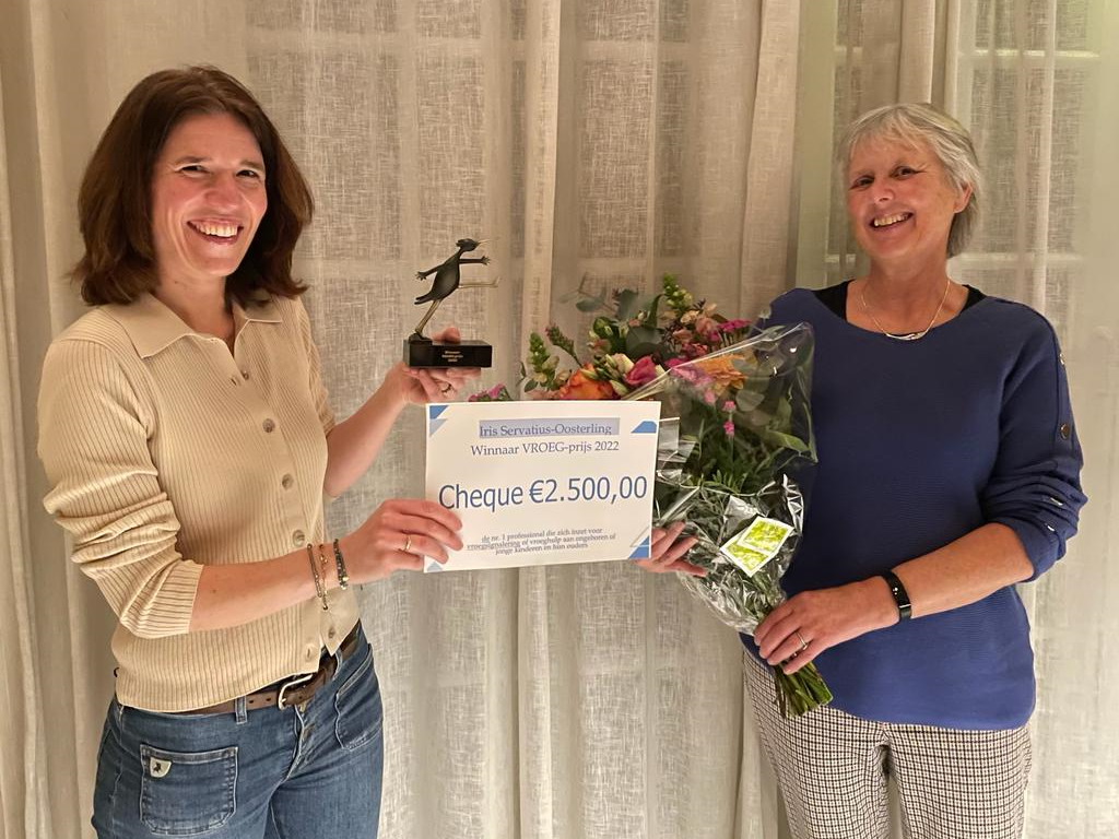 NVA - Iris Servatius-Oosterling (AJK) wint VROEG-prijs 2022